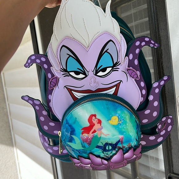 Bags | Loungefly The Little Mermaid Ursula Mini Backpack | Poshmark
